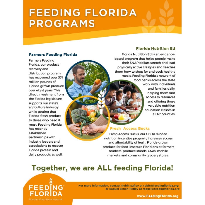 Feeding Florida Programs One Pager - Fresh Access Bucks