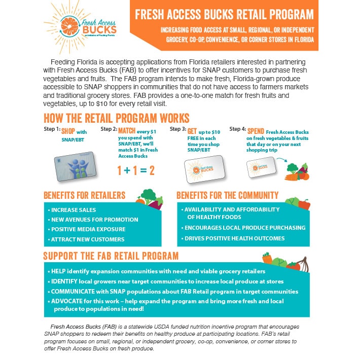 FAB Grocery One Pager - Fresh Access Bucks